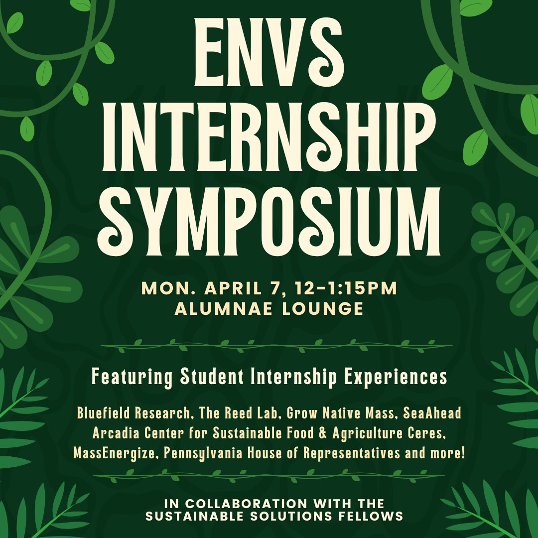 Internship Ideas for Environmental Studies Majors – Career Center ...